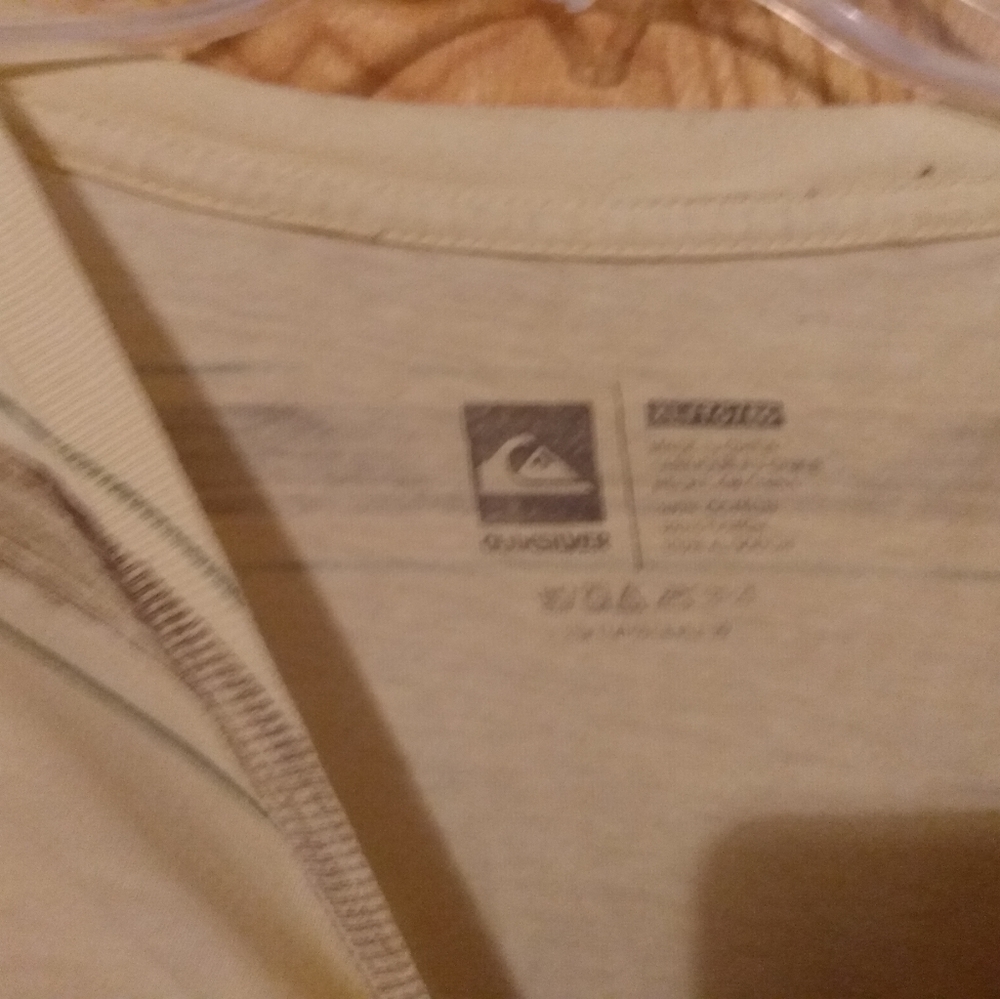 Quicksilver - Vintage Yellow With Brown And Green Str… - Gem